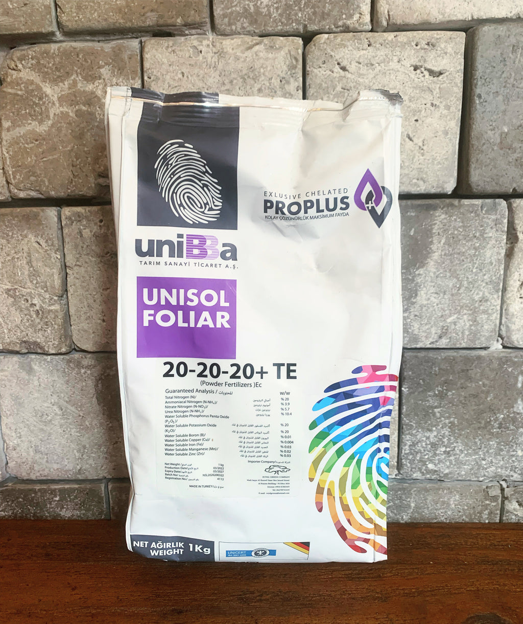 UNISOL 20 20 20 Balanced Fertilizer for Indoor and Outdoor Plants ...